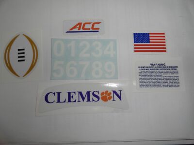 Clemson Tigers NCAA College Championship full size Football Helmet ...