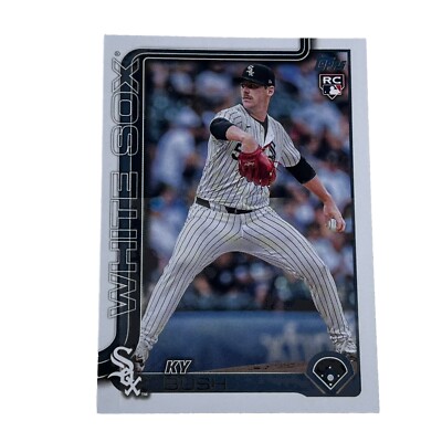 2025 Topps Baseball Card #280 Ky Bush, Chicago White Sox RC | eBay