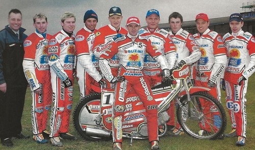 SWINDON ROBINS 2004 SPEEDWAY TEAM PHOTOGRAPH | eBay