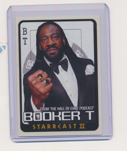 2019 Starrcast II Official Trading Card WWE Booker T | eBay