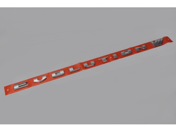 Mitsubishi Lancer Evo VII 7 EVO7 CT9A Rear Emblem MR598152 Genuine JDM ...