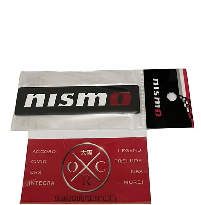 Genuine OEM NISMO Emblem Badge Dash Rear Side JDM 350Z 370Z GT-R Juke ...