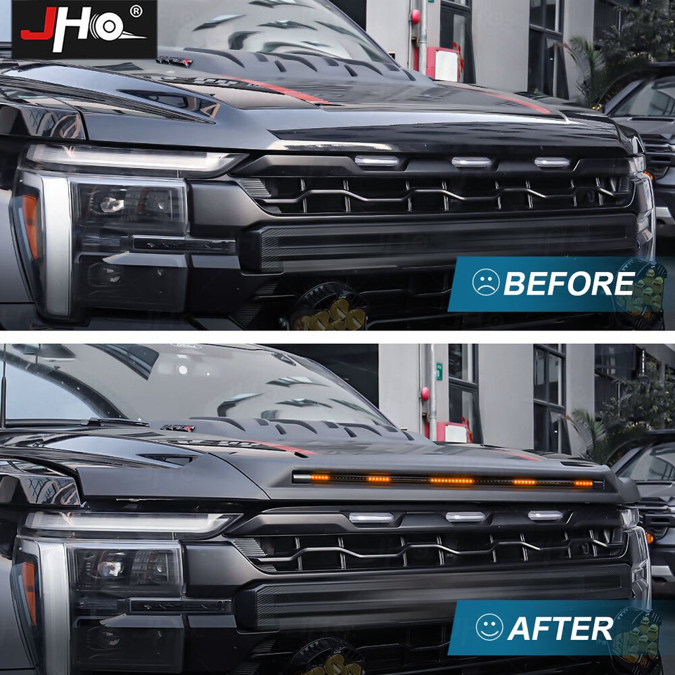 Front Bug Shield Hood Deflector for Ford F150 Raptor 2021-2025 3rd ...