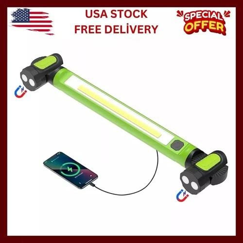 Mechanic Work Light, 3000LM Magnetic Work Light, 5200Mah Rechargeable ...