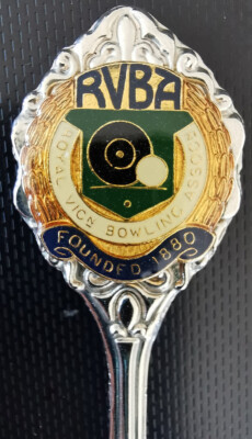 RVBA Royal Victorian Bowls Assos Collectable Souvenir Spoon VGC #689 | eBay