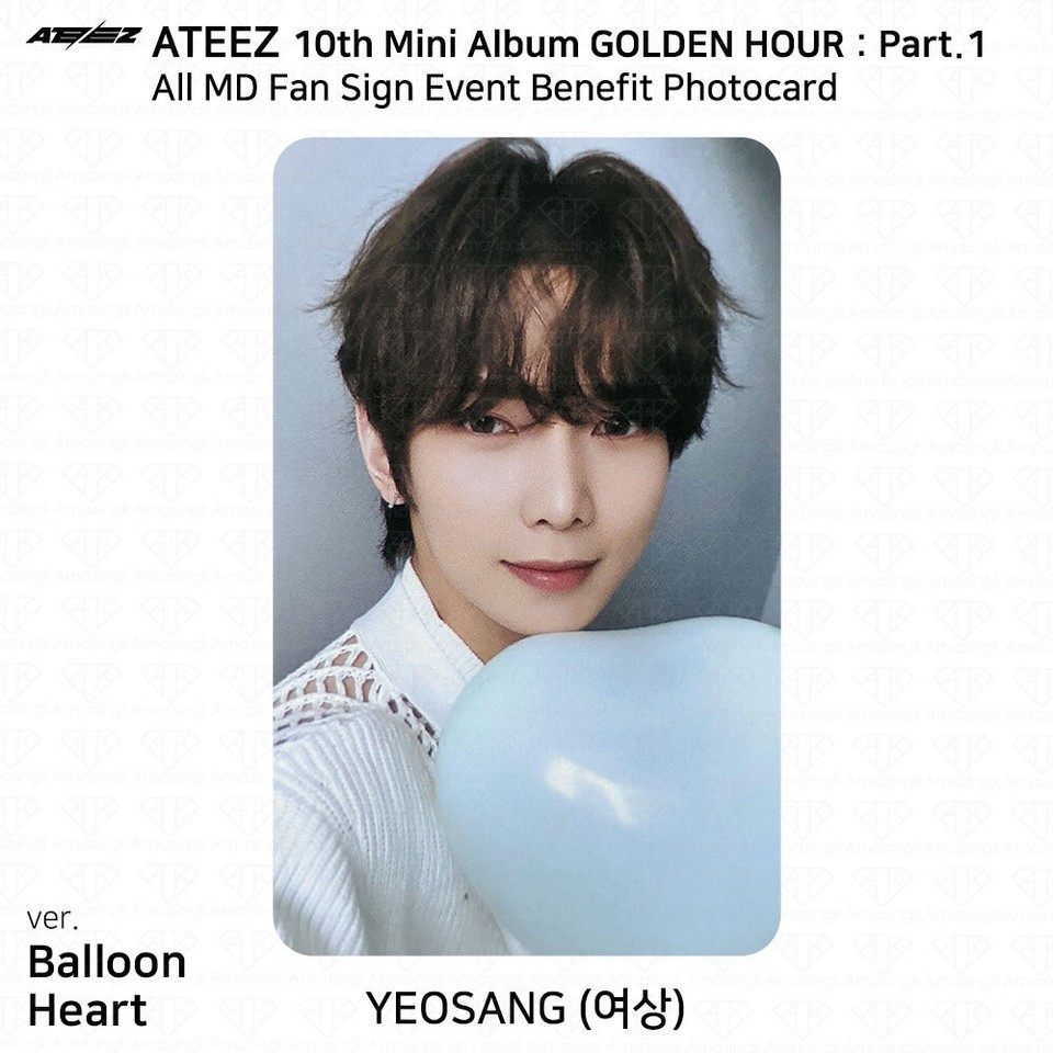 ATEEZ 10th Mini Album Golden Hour Part.1 ALL MD Fan Sign Event ...