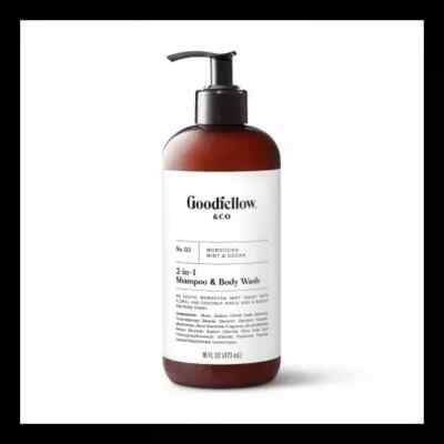 2 Goodfellow & Co No 03 Moroccan Mint & Cedar 2-in-1 Shampoo & Body ...