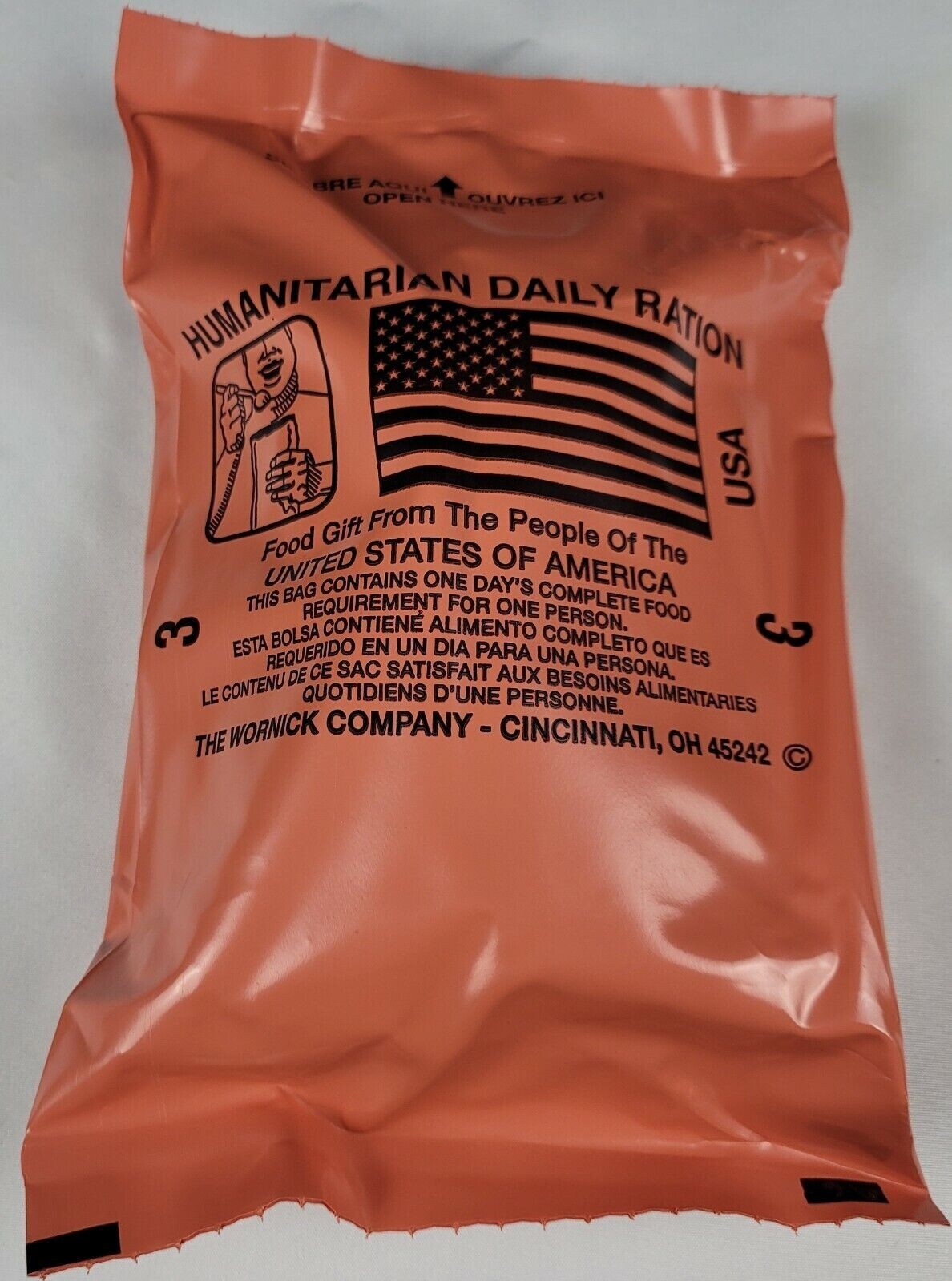 1 Humanitarian Daily Ration MRE [HDR] - US MEAL READY TO EAT - RANDOM ...