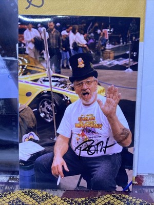 Ed "Big Daddy" Roth Autographed 4x6” Beatnik Bandit II Rat Fink Photo ...
