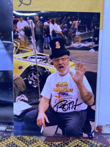 Ed "Big Daddy" Roth Autographed 4x6” Beatnik Bandit II Rat Fink Photo ...