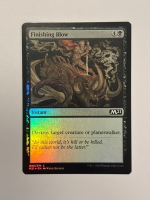 Finishing Blow Core Set 2021 Magic the Gathering Card | eBay