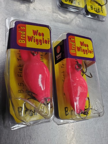 Lot of 2 Brad's Wee Wiggler Crankbait Trolling Lure - Choose Color | eBay