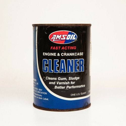 Vintage Amsoil Metal Can Engine And Crankcase Cleaner Full | eBay
