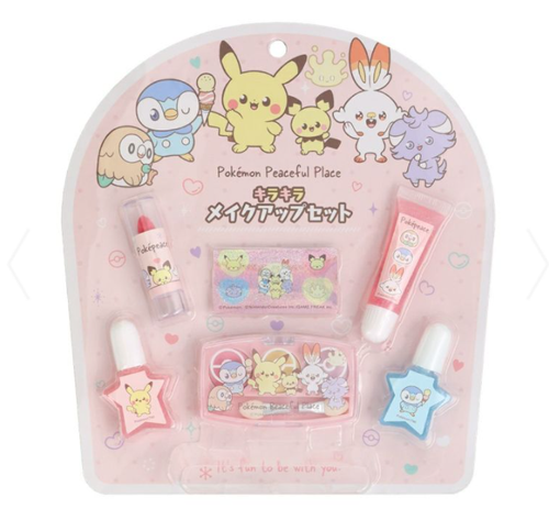 Pokemon Peaceful Space Poke Peace Sparkly Makeup Set Pink Japan NEW | eBay