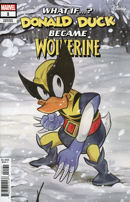 Marvel & Disney: What If...? Donald Duck Became Wolverine Issue #1 ...