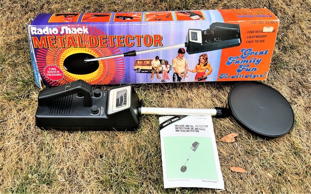 Vintage Radio Shack Micronta 3001 Metal Detector NOS Tandy 70s 80s V ...