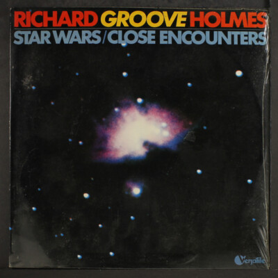 RICHARD 'GROOVE' HOLMES: star wars/close encounters VERSATILE 12" LP 33 ...