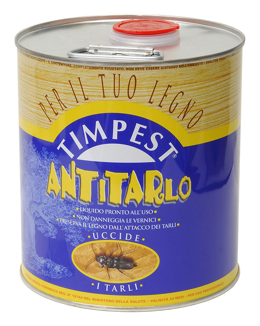 Anti tarlo antitarlo larvicida protettivo legno muffe funghi TIMPEST ...