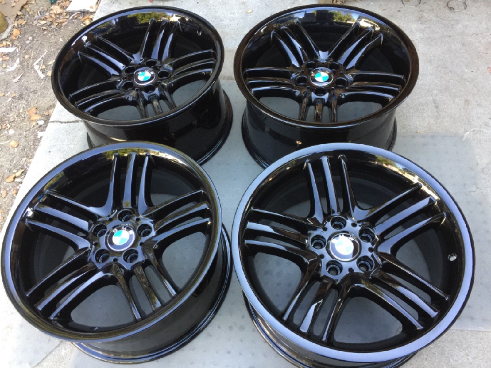 19" NEW "BLACK" BMW E65 E66 7-SERIES 745 750 760 OEM FACTORY ORIGINAL ...