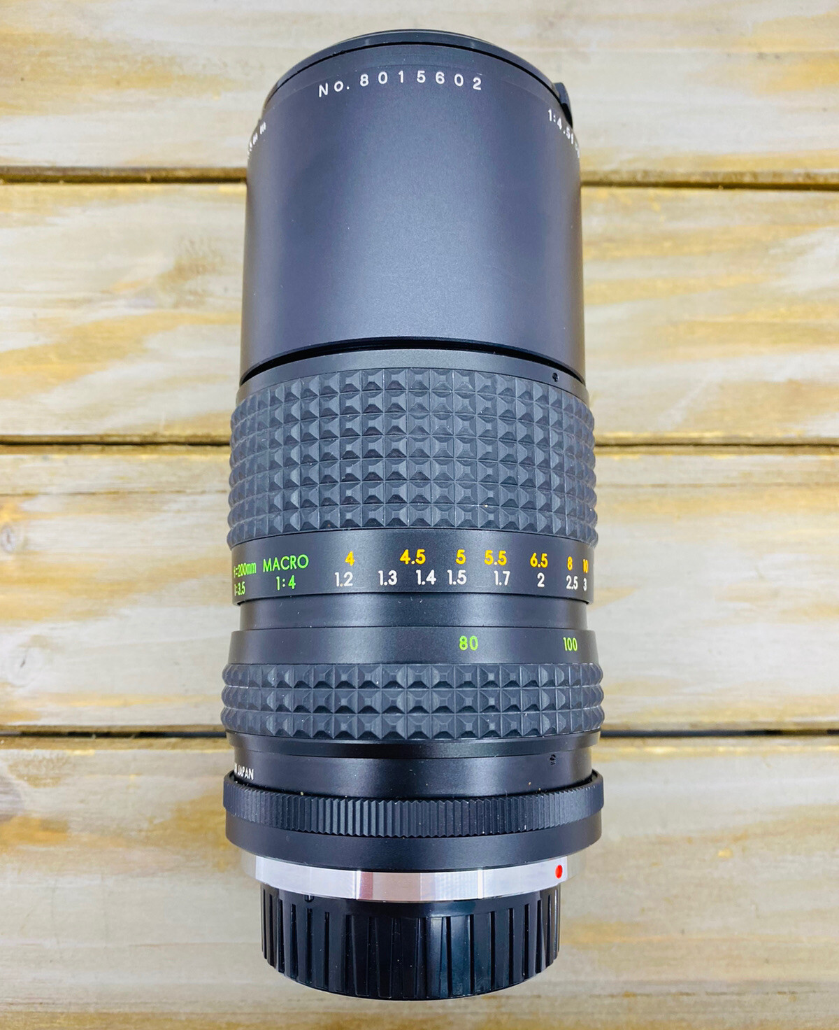 JCPenney Multi-Coated Optics 55mm 1:4.5f =80-200 mm Camera Lens ...