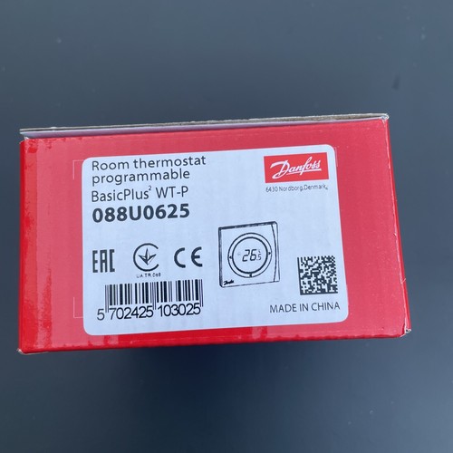 Danfoss BasicPlus WT-P Room Thermostat Programmable - 088U0625 Brand New. | eBay