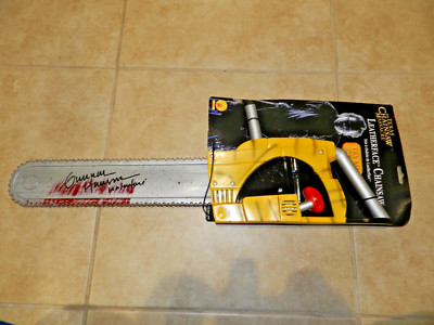 GUNNAR HANSEN LEATHERFACE TEXAS CHAINSAW MASSACRE AUTOGRAPHED CHAINSAW ...