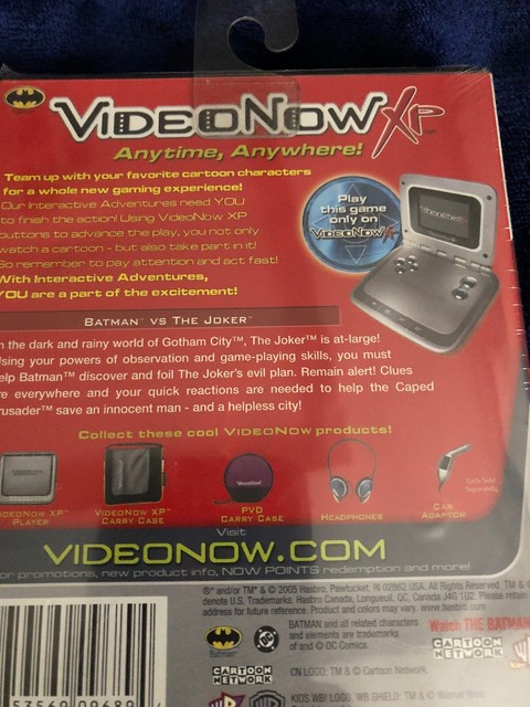 Video Now XP Interactive Adventure PVD Game Batman VS The Joker DC BTMN ...