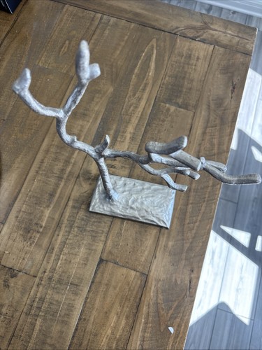 Sturdy Threshold Quality & Design Jewelry Tree Faux Silver 14x9x3 in | eBay