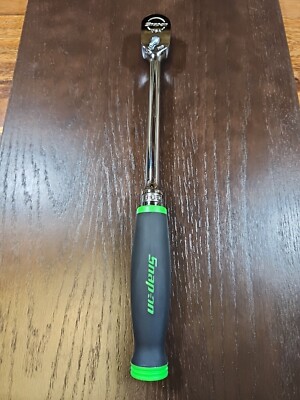 *NEW* Snap On 3/8" FHL80 GREEN Long SOFT Handle Ratchet FREE PRIORITY ...
