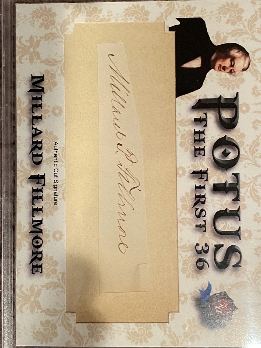 Millard Fillmore Signature