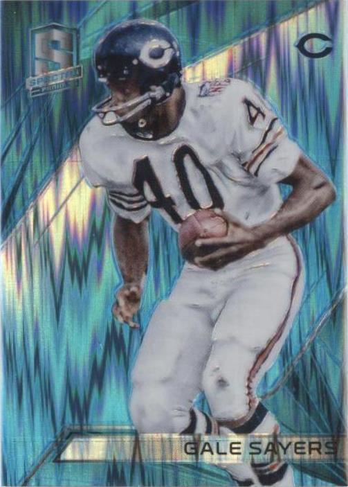 2015 Panini Spectra - Gale Sayers #47 Neon Blue Prizm /49 for sale ...