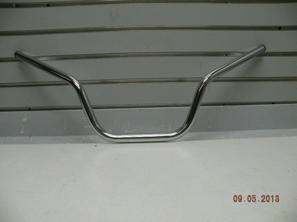 6" MINI Apehangers CHROME mini apes ape hanger bars 7/8" Handlebars ...