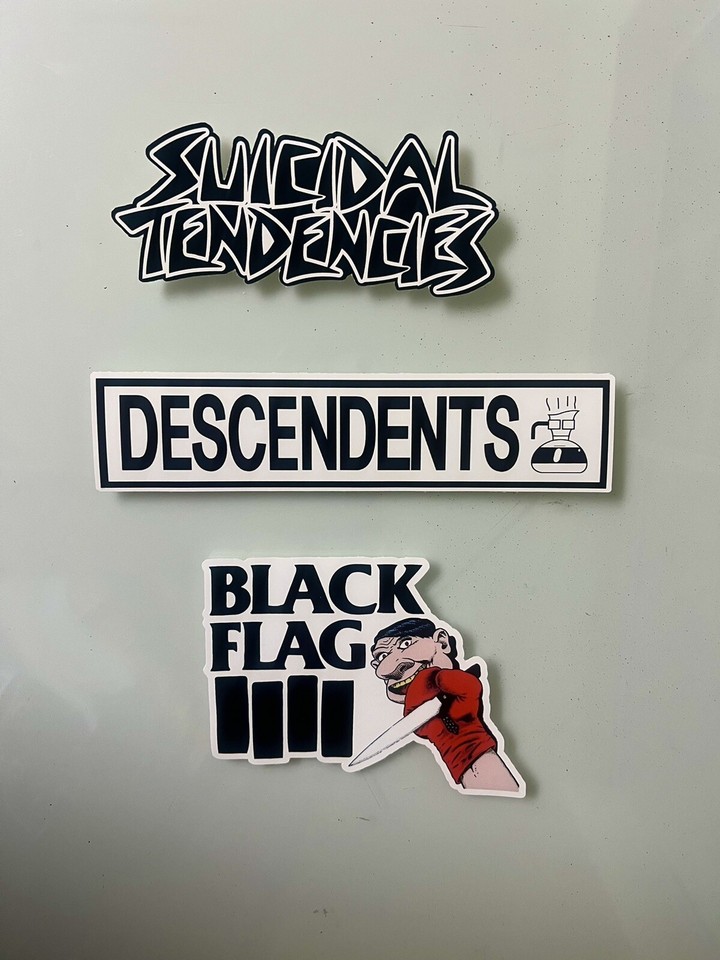 Punk Rock Sticker Pack - Misfits Minor Threat Social Distortion ...