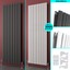 Oval Column Radiator Vertical Horizontal Bathroom Central Heating Rad ...