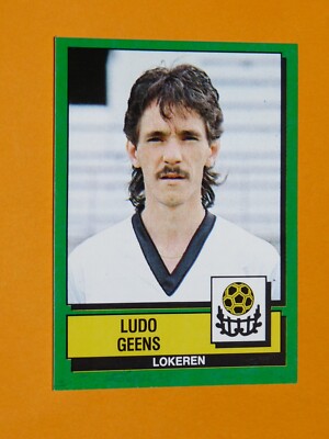 #206 LUDO GEENS LOKEREN PANINI FOOTBALL 89 1988-1989 BELGIQUE | eBay