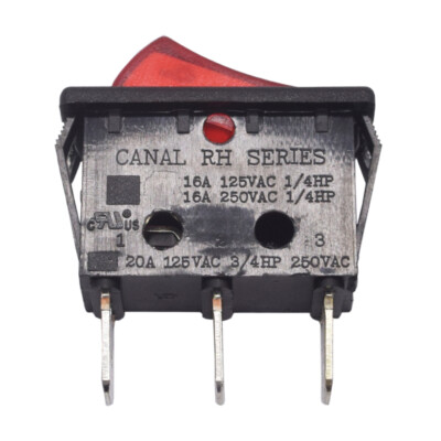 Rocker Switch RH Series WithLamp replace for Edgestar Ice Maker Freezer ...