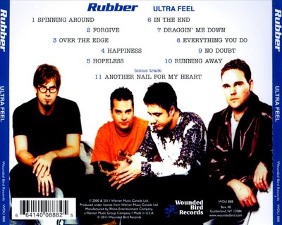 RUBBER ULTRA FEEL [BONUS TRACK] NEW CD 664140088825| eBay