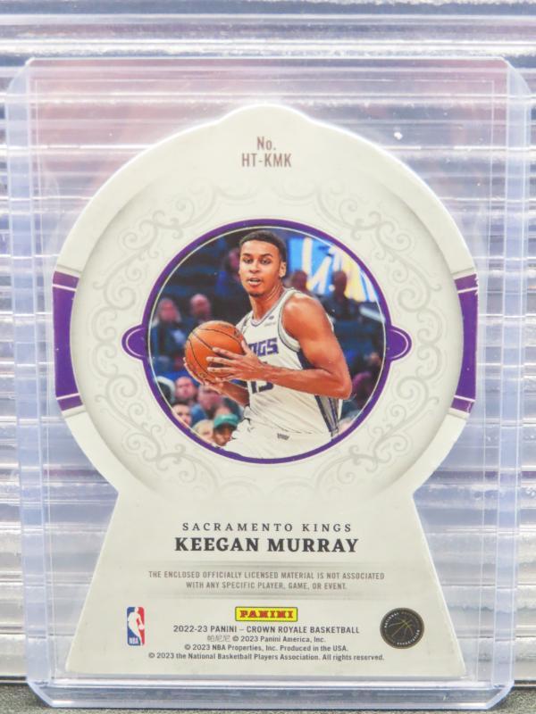 2022-23 Crown Royale Keegan Murray Heirs To The Throne GU Jersey Rookie ...