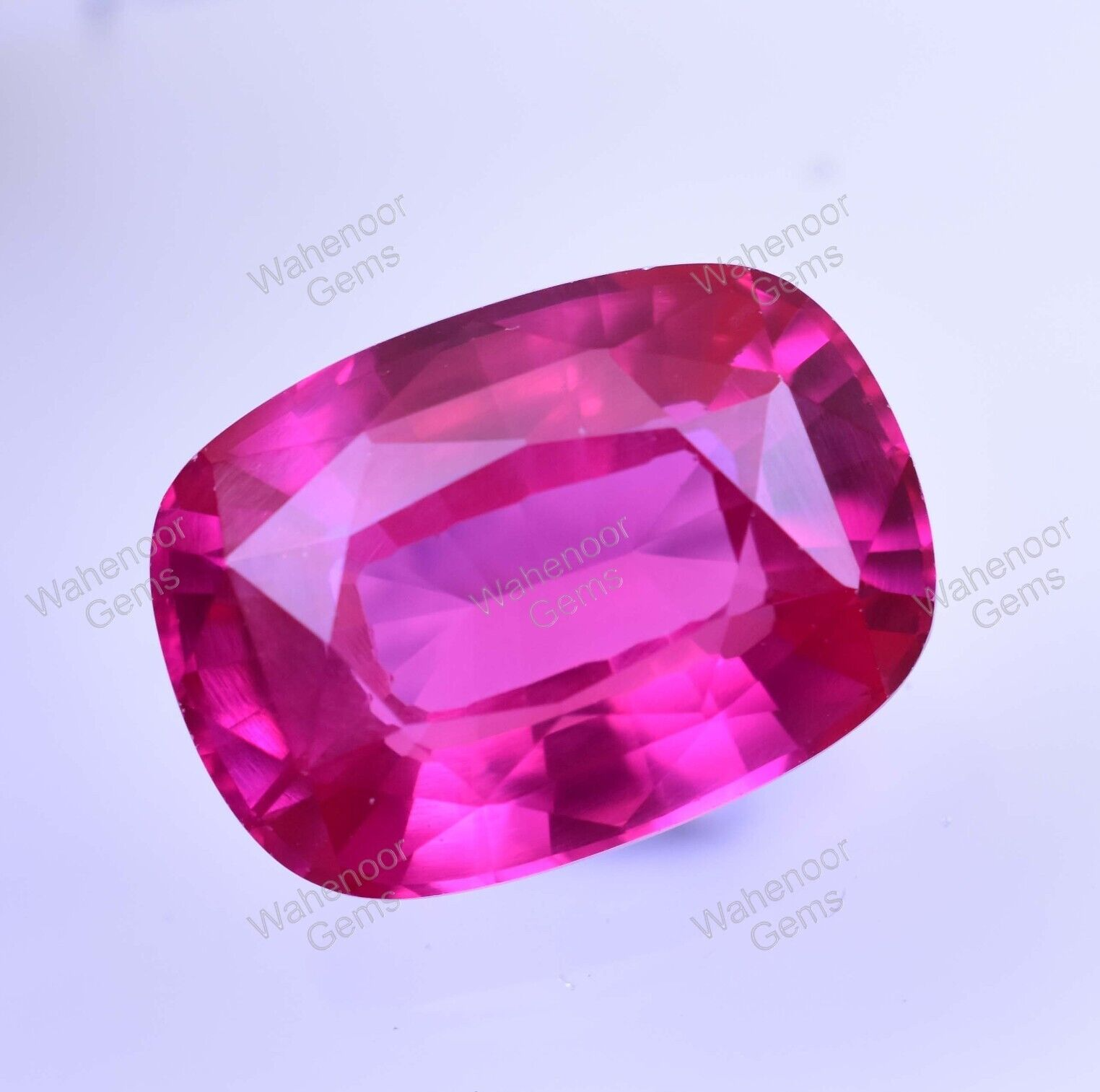 FLAWLESS 37.90 Ct Natural Mogok Pink Ruby Cushion AGL CERTIFIED Loose ...