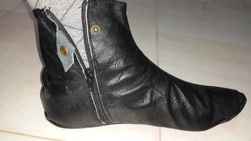 Leather Socks Khu Shoes Slippers Muslim Islam 100% Genuine Leather ...