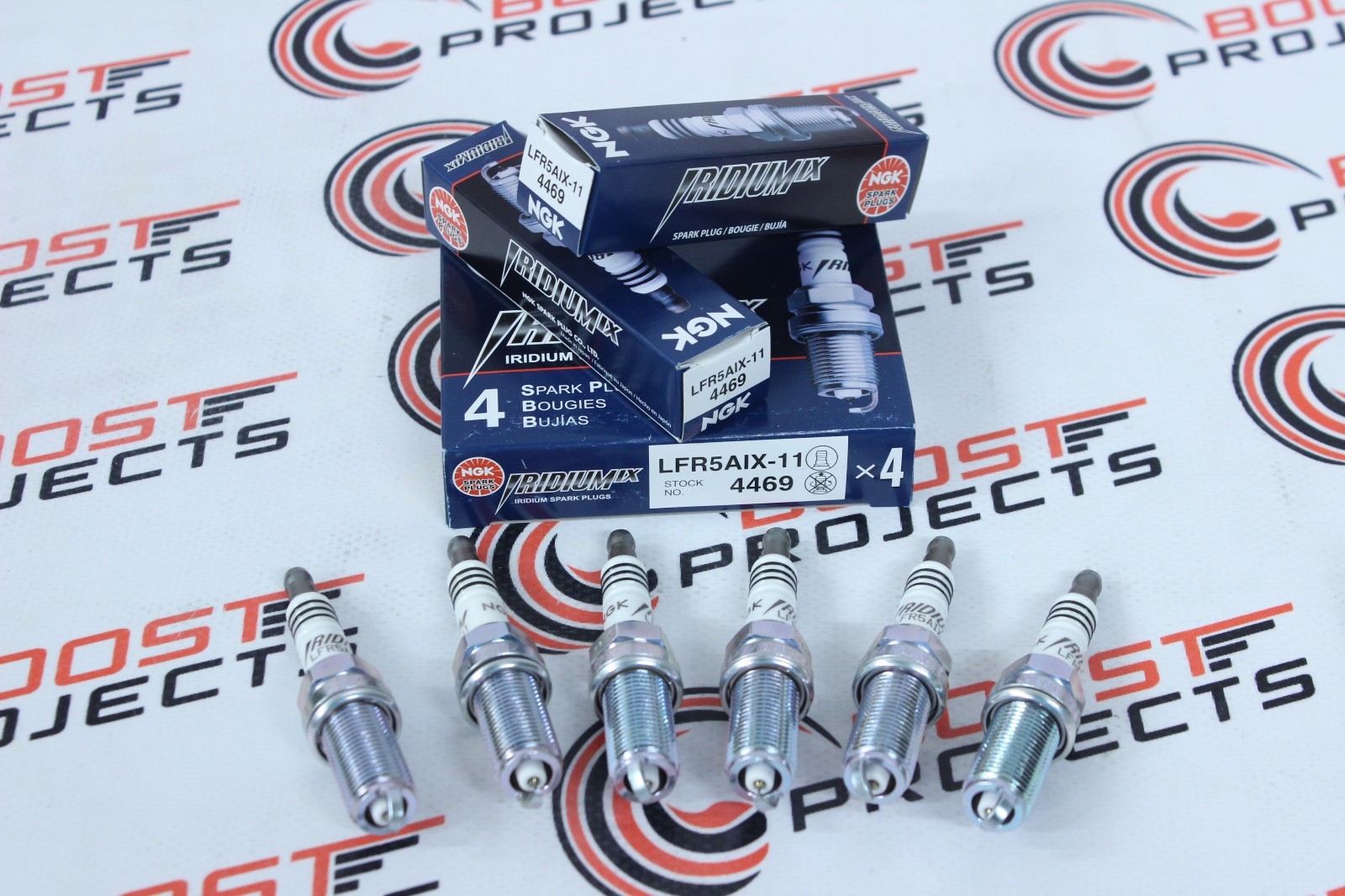 NGK Iridium IX Plug Hex Size 5/8'' Thread Size 14mm #4469 LFR5AIx-11 ...