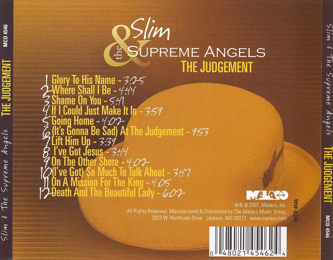 SLIM & THE SUPREME ANGELS JUDGEMENT NEW CD 48021454624 | eBay
