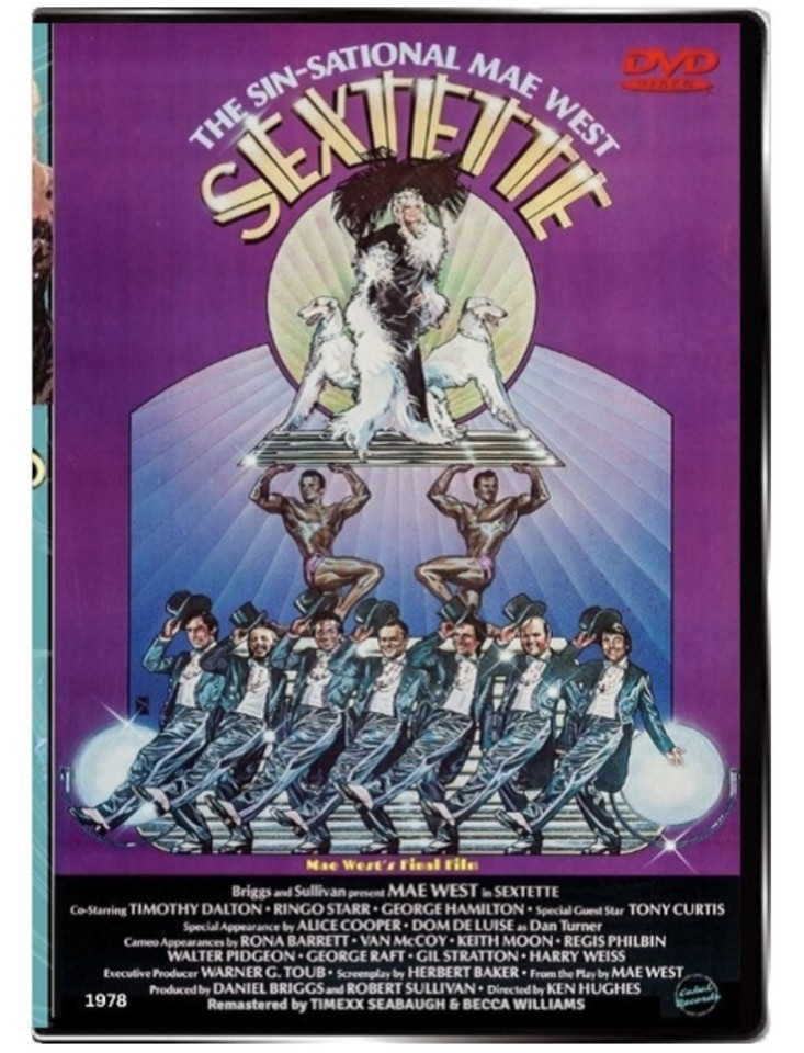 Sextette (DVD +streaming) Alice Cooper, Mae West, Ringo Starr, Keith ...