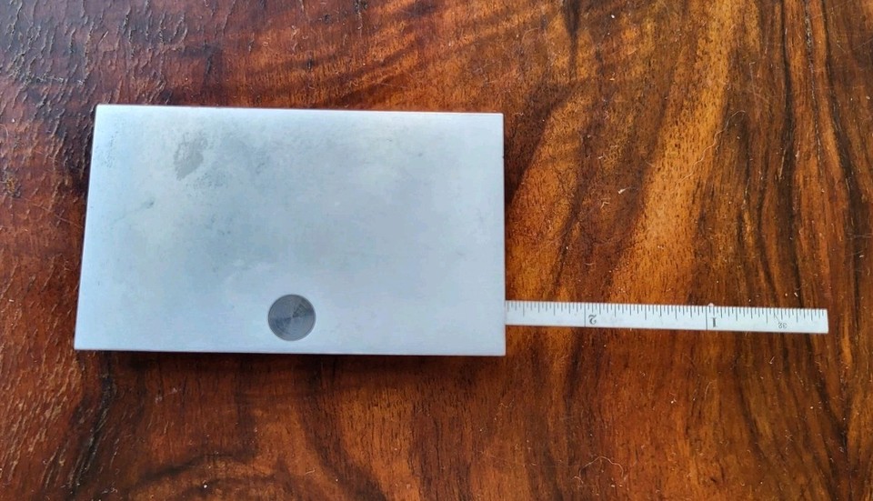 L. S. Starrett No. C493B Protractor/No. 610N 6" Rule/Depth Gage ...