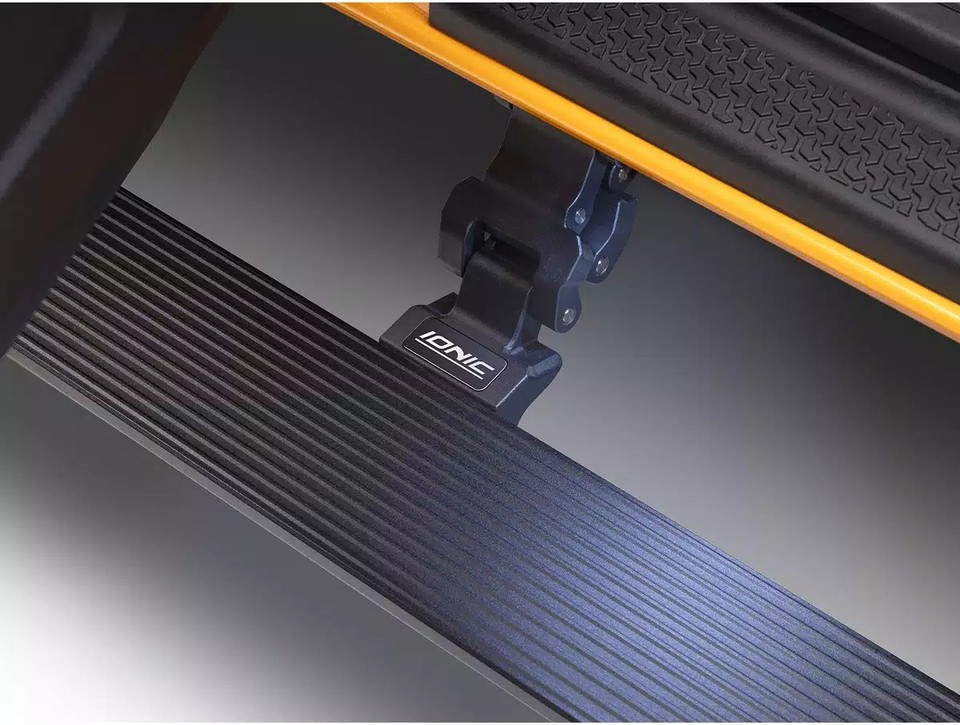 Ionic Electric Drop-Down Running Boards Fit 2018-2024 Jeep Wrangler JL ...