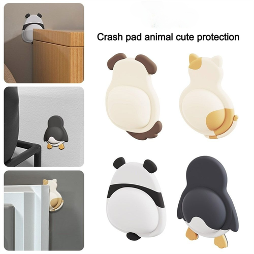 1/2Pcs Soft Rubber Anti Collision Pads Mute Design Protection Stickers ...
