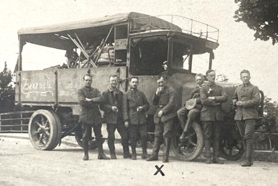 POST WWI GERMAN FREIKORPS EPP ON LAST TRIP NOV 10, 1919 PHOTO POSTCARD ...