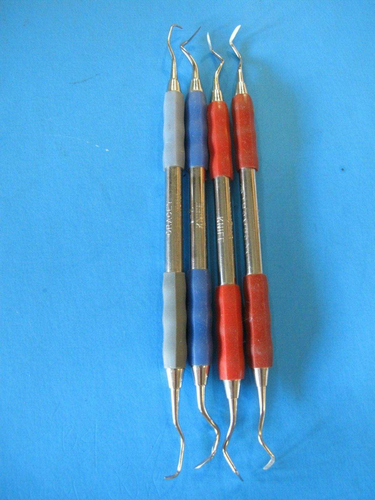 LOT 4 Thompson Tactile Tone Double End Instruments by Integra Miltex | eBay