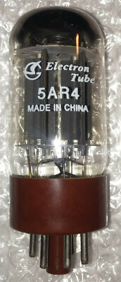 5AR4/GZ34 rectifier tube new tested Shuguang USA stock (1) pc tone ...