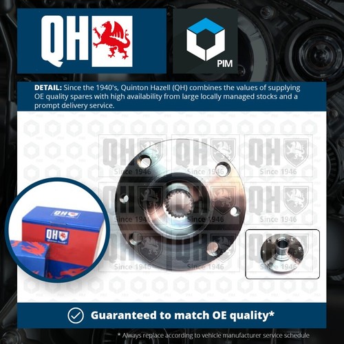 Wheel Hub fits FIAT BRAVA 182BC 1.8 Front 95 to 01 182A2.000 QH ...